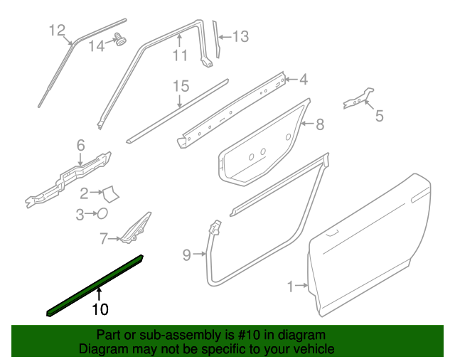 80839-JF00A - Lower Seal 2009-2024 Nissan GT-R | Nissan Parts ...