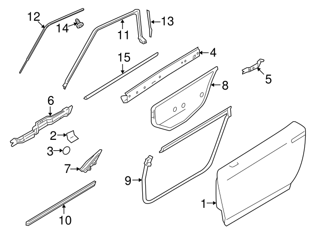 80838-JF00A - Lower Seal 2009-2024 Nissan GT-R | Nissan Parts ...