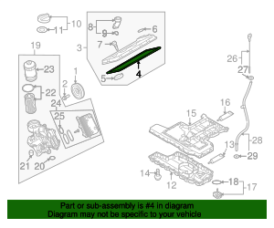 07C-103-484-C - Engine Valve Cover Gasket 2005-2009 Audi A8 Quattro ...