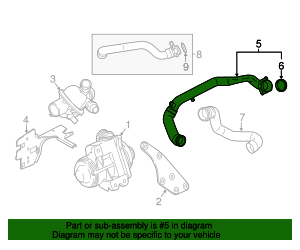 2010-2017 BMW Feed line 11-53-7-583-939 | AutoNationParts.com