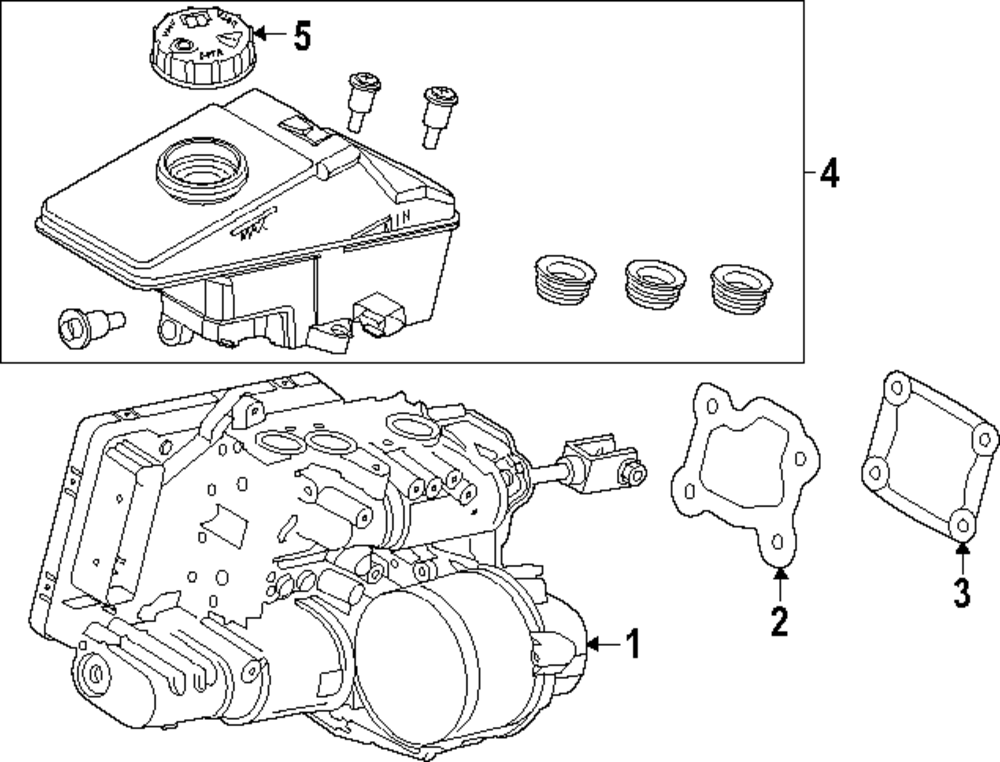 2021-2024 Ford Reservoir Assembly MB3Z-2L210-A | OEM Parts Online