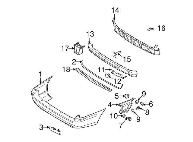 8693634 - Absorber - 2001-2007 Volvo | Volvo OEM Parts Direct