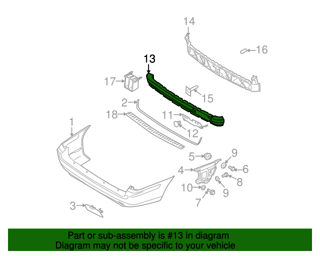 8693634 - Absorber - 2001-2007 Volvo | Volvo OEM Parts Direct