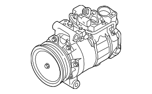 2009-2016 Volkswagen Touareg Compressor Assembly 7P0-820-803-N | VW ...