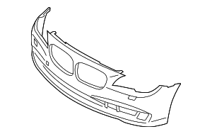 Genuine BMW 51-11-7-332-264 | Bumper Cover | FREE Shipping on Most ...