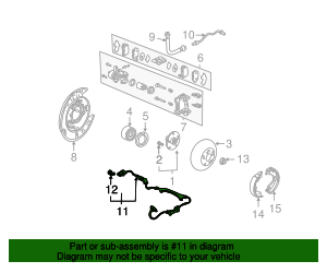 2003-2008 Honda Pilot Speed Sensor 57475-S3V-A52 | OEM Parts Online