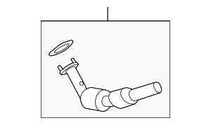 2010-2011 Chevrolet Camaro Driver Side 3-Way Catalytic Converter with ...