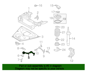 31-10-2-283-576 - Suspension Control Arm 2008-2013 BMW | AutoNation Parts