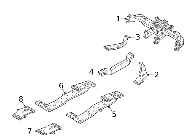 2021-2024 Kia Sorento Heater Duct 97370-R5000 | TascaParts.com