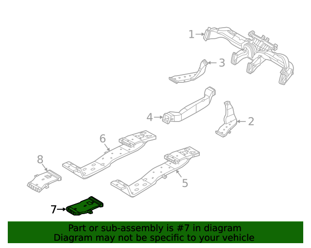 97375-R5100 - Outlet Duct 2021-2023 Kia Sorento | Kia.Parts Store