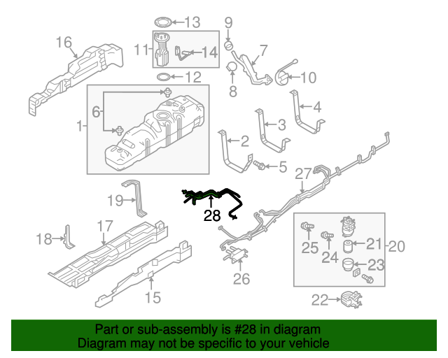 2011-2016 Ford Connector Tube BC3Z-9J338-G | TascaParts.com