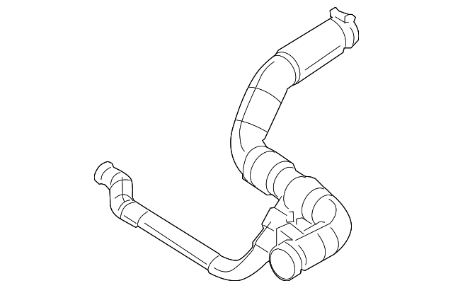 2007-2012 Mopar Lower Hose 5058171AE | TascaParts.com