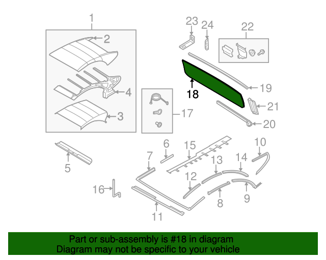 Genuine BMW 54-34-7-152-567 | Back Glass | FREE Shipping on Most Orders ...