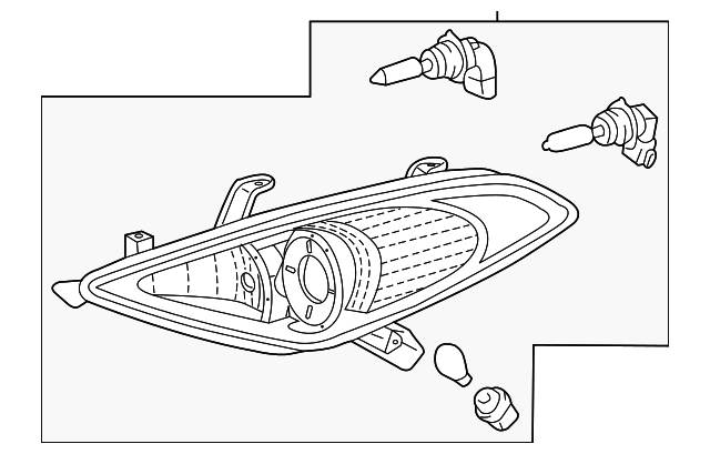81110-06422 - Combo Lamp Assembly Right - 2007-2008 Toyota Solara | OEM ...