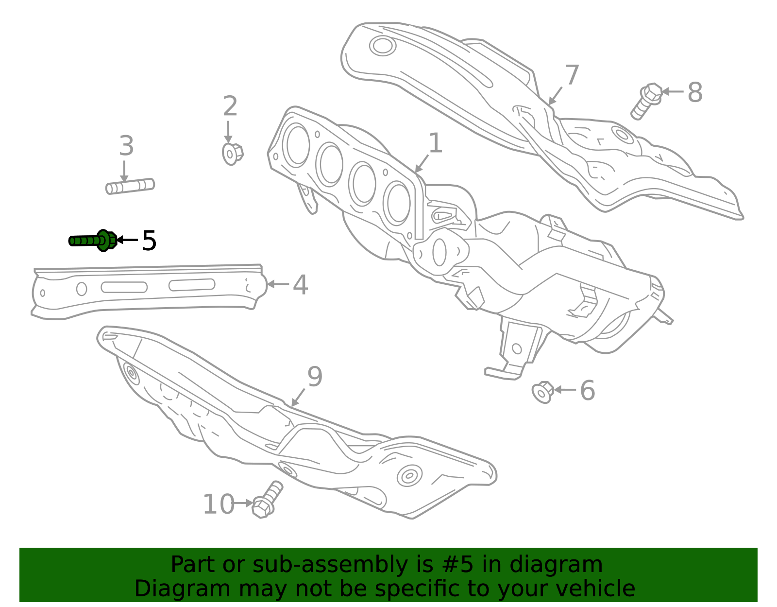 2019-2025 Toyota Support Bolt 90119-A0469 | Toyota Parts Center