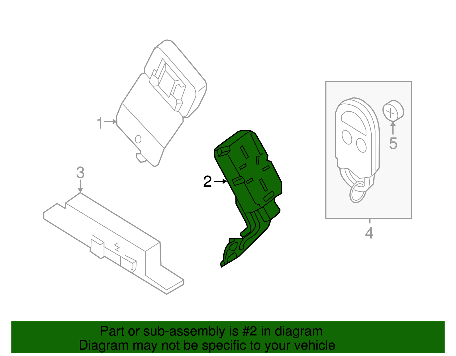 2011-2019 Nissan Control Module 28595-1KM5A | Hoffman Nissan Parts