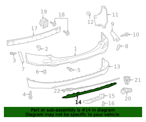 52405-0R010-B0 - Valance Panel - 2017-2018 Toyota RAV4 | OEM Genuine ...