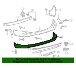 2016-2018 Toyota RAV4 Lower Cover 52169-0R901 | Toyota Parts Center