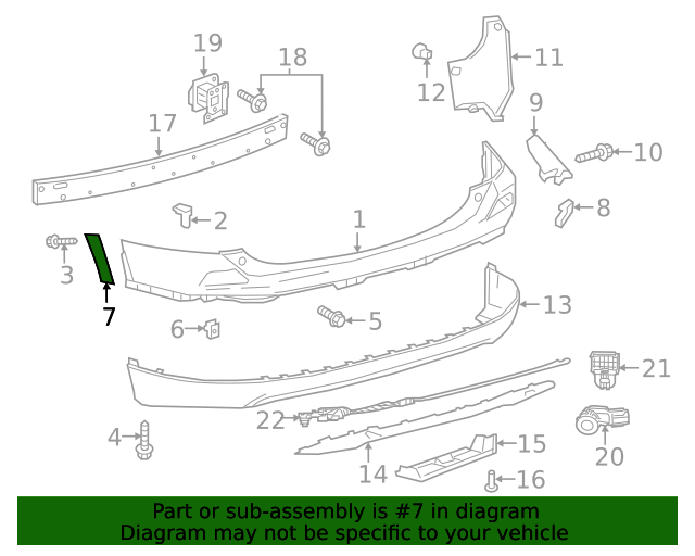 2016-2018 Toyota RAV4 Extension 52162-0R020 | Toyota Parts Express