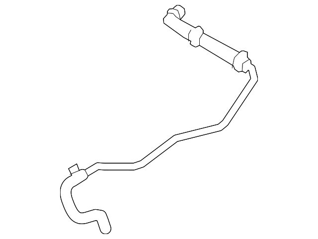 2017-2018 Porsche Macan Vent Hose 958-121-081-10 | Porsche Marin