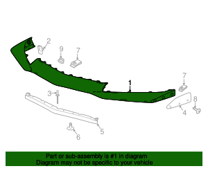 2018-2023 Chevrolet Camaro Front End Spoiler 84335736 GM ...