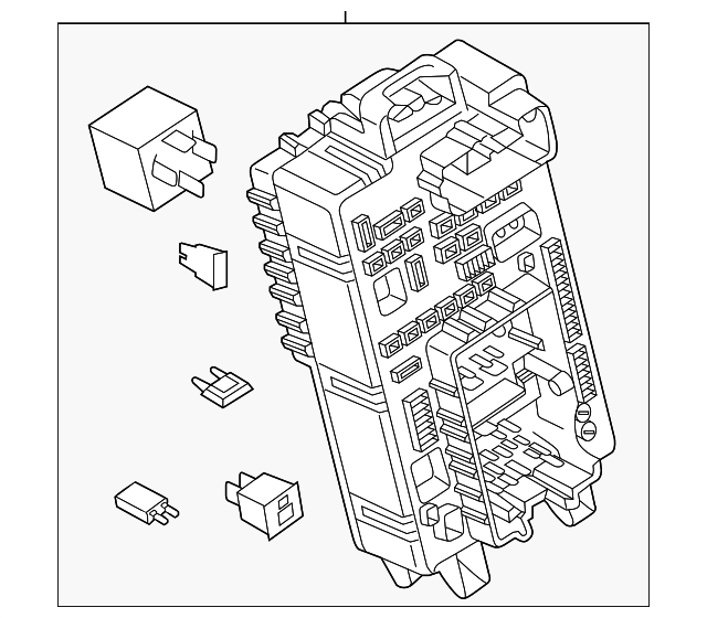 2021-2024 GM Instrument Panel Wiring Harness Junction Block 85545271 ...