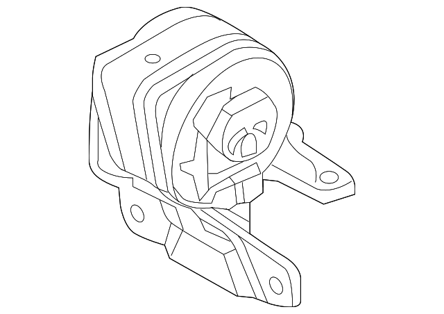 Genuine OEM Ford Part - Mount 7A1Z-6038-AA | Genuine OEM Ford Parts ...