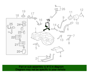 2008-2012 Lexus LS600h Vent Hose 77404-50120 | OEM Parts Online