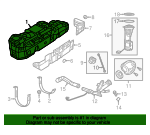 2009-2017 Mopar Tank 68166431AC | Mopar Parts Canada