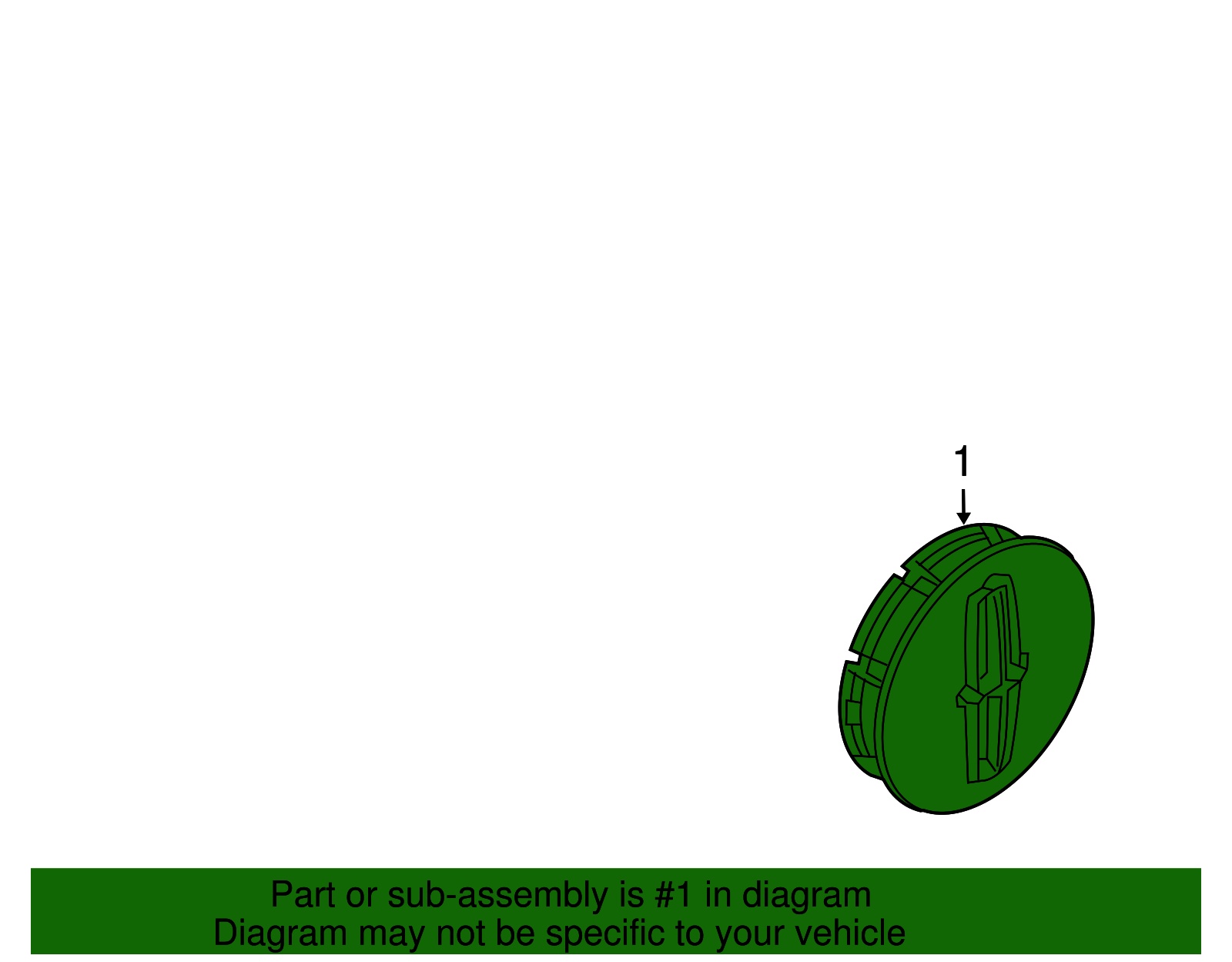 8A5Z-1130-C - 2009-2019 Ford - Center Cap | My Ford Parts