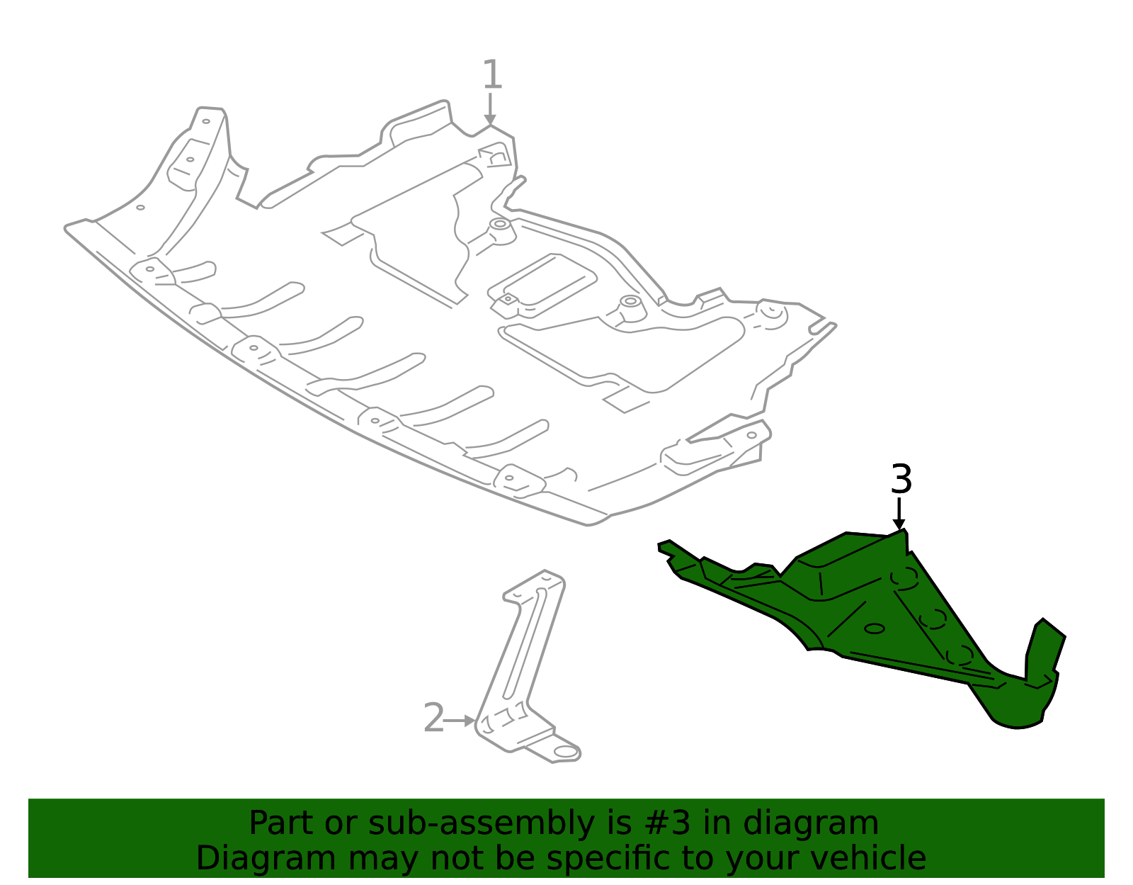 51758037160 - 2011-2013 BMW X5 Side Shield (51-75-8-037-160) | BMW of ...