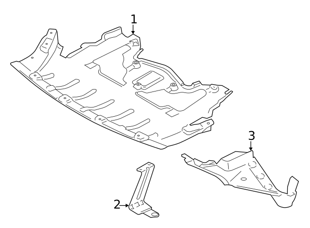 Genuine BMW 51-75-7-158-385 | Splash Shield | FREE Shipping on Most ...