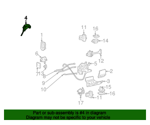 1999-2007 Ford OEM NEW Ford F250 F350 Super Duty Cab Rear Side Door ...