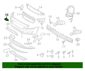 39802519 - Tow Eye Cap 2011-2013 Volvo S60 | AutoNation Parts
