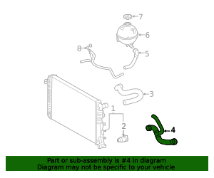 906-501-36-82 - Lower Hose 2010-2022 Mercedes-Benz | Mercedes-Benz USA ...