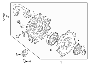 11404-10606P - Motor Mount Bolt - 2010-2023 Kia | Kia Auto Parts