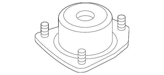 33526788778 - 2007-2014 BMW Shock Mount (33-52-6-788-778) | BMW of ...