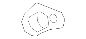 2018-2023 GM Passenger Side Exhaust Rear Muffler Insulator 84205378 ...