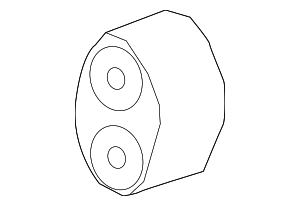 2010-2022 GM Muffler & Pipe Insulator 25980549 | TascaParts.com