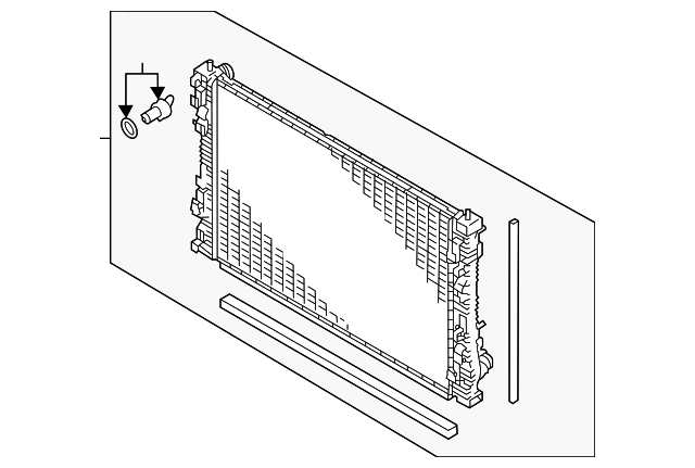 2022-2024 Mitsubishi Outlander Radiator Assembly 1350B182 | Mitsubishi ...