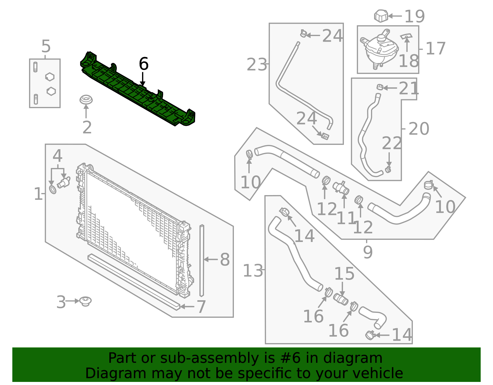 2022-2024 Mitsubishi Outlander Upper Bracket 1351A144 | Mitsubishi ...