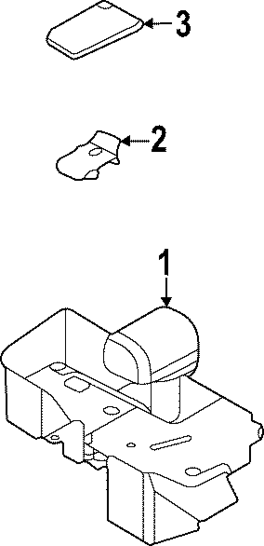 2024 Ford F-150 Lightning Gear Shift Assembly NL3Z-7210-AG | QuirkParts
