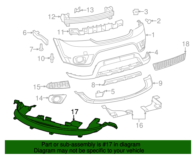 2011-2020 Dodge Journey Panel 68087244AA | AutoNationParts.com