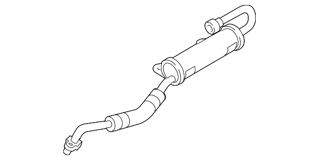 2010 Audi S4 Pressure Hose 8K0-317-823-B | Genuine Audi Parts