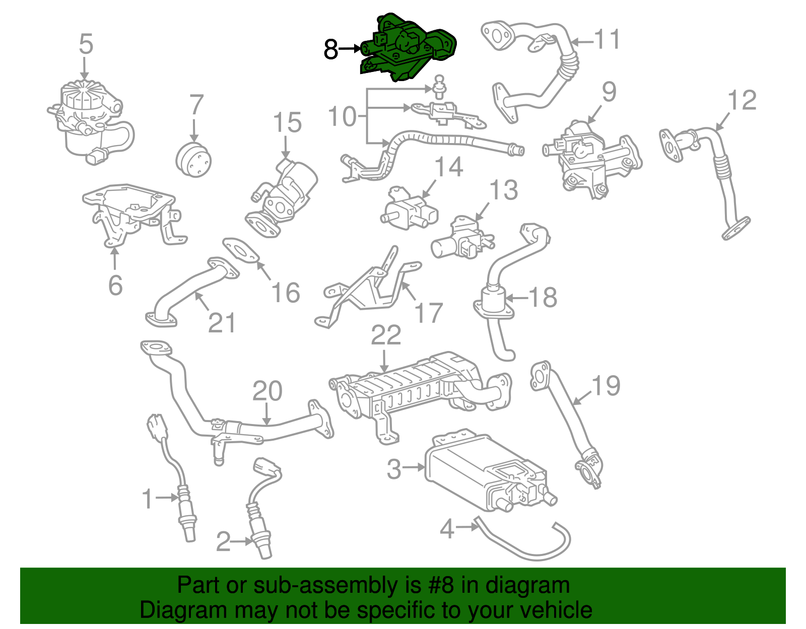 2014-2023 Lexus GX460 Air Switch Valve 25701-38132 | OEM Parts Online