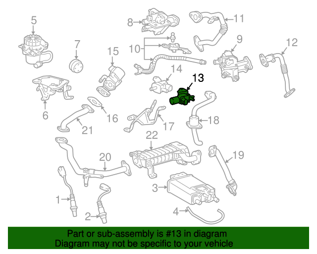 25860-0S010 - Air Switch Valve 2008-2023 Lexus | Longo Lexus Parts
