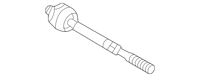 48521W010P - Inner Tie Rod 2021-2025 Mitsubishi | Mitsubishi Direct Parts