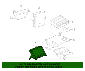 LR018203 - Display System - 2005-2009 Land-Rover | Land Rover Parts Now