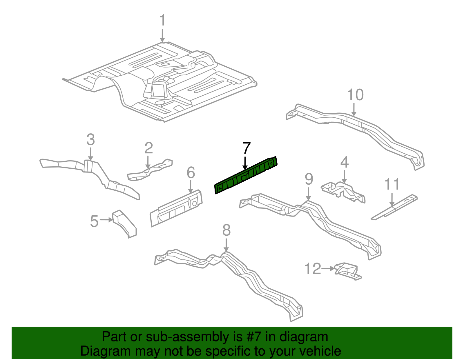 2002-2009 GM Rear Extension 25839599 | Awesome Parts