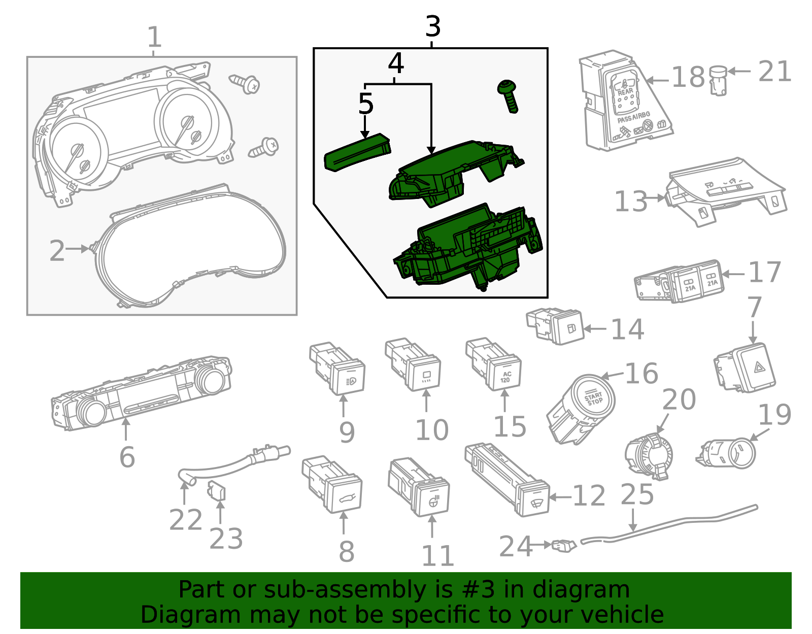 83108-0E210 - Head-Up Display 2024 Toyota Highlander | AutoNation Parts